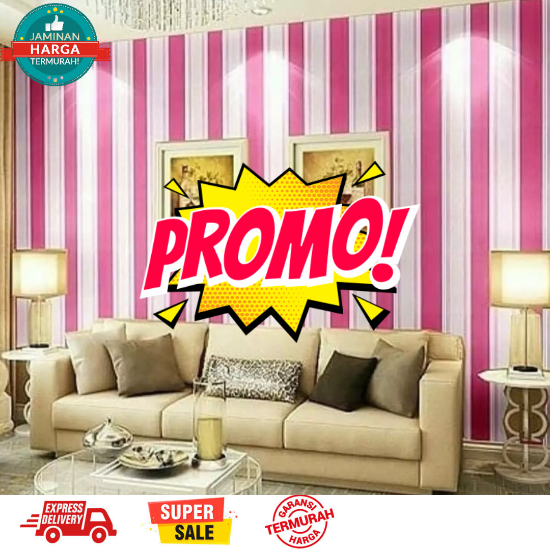 walfafer dinding 4,5 meter promo 5 roll kamar // stiker dinding ...