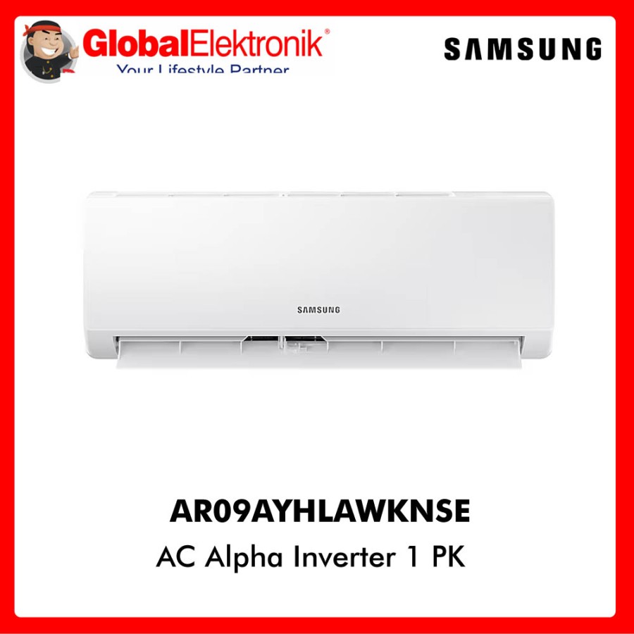 Samsung Alpha Inverter AC 1 PK - AR09AYHLAWKNSE (UNIT ONLY) | Lazada ...