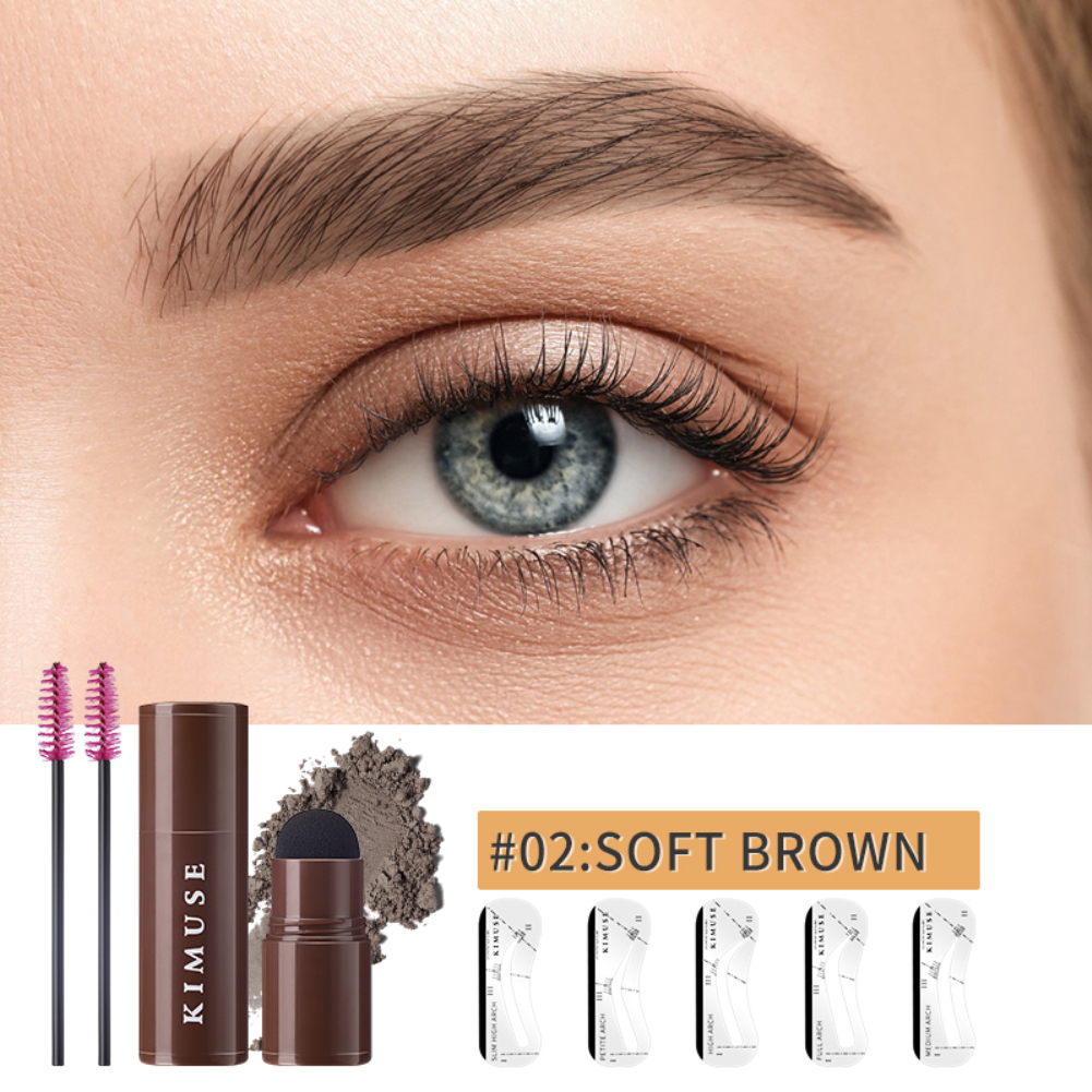 KIMUSE One Step Eyebrow Stamp Shaping Kit - Eyebrow Seal Styling ...