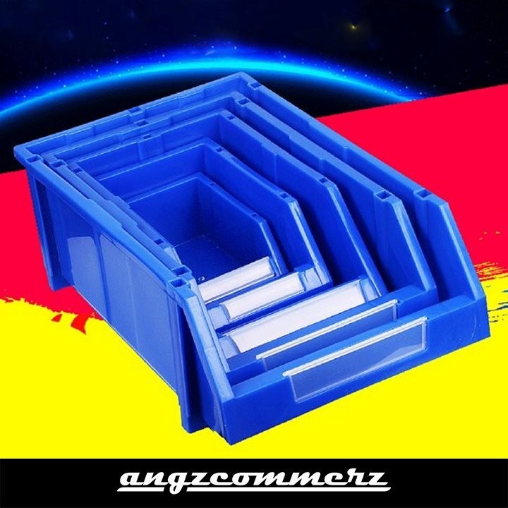 Kotak Susun Stackable Box Rak Susun Komponen Sekrup Storage Bin ...