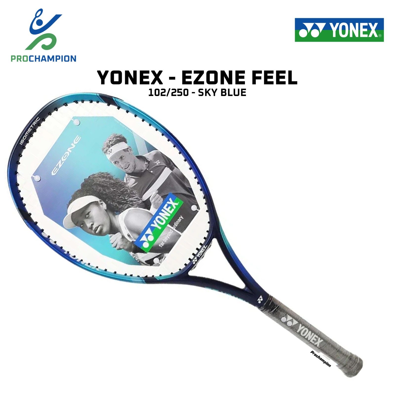 New ! Raket Tenis Yonex EZONE Feel 102 250 gr Sky Blue | Lazada Indonesia