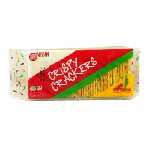 Nissin Crispy Crackers Spicy 140gr - Biskuit Krekers Rasa Pedas ...
