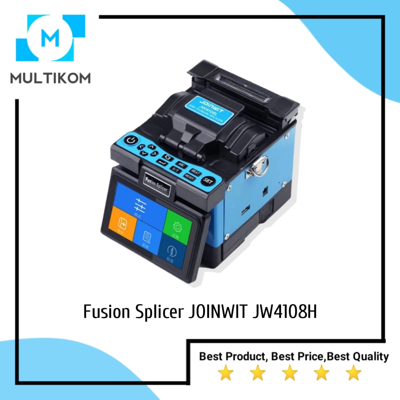 Fusion Splicer Joinwit JW 4108H Splicer Fiber Optik | Lazada Indonesia
