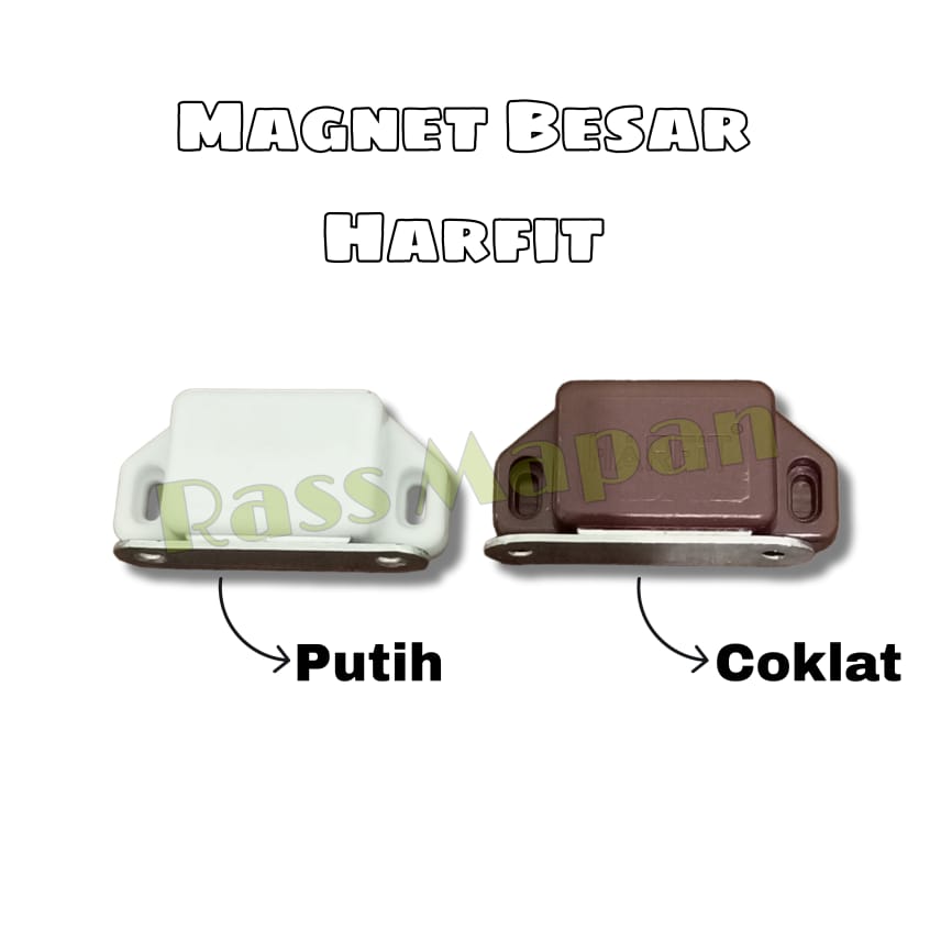 Magnet Besar Kecil Buat Pintu Lemari Merk Harfit | Lazada Indonesia