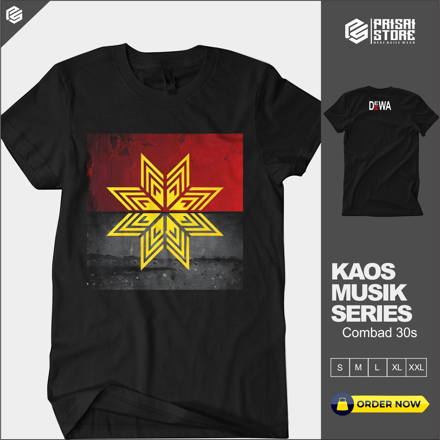 KAOS DEWA 19 LOGO LASKAR CINTA PAKAIAN PRIA WANITA BALADEWA INDONESIA | Lazada Indonesia