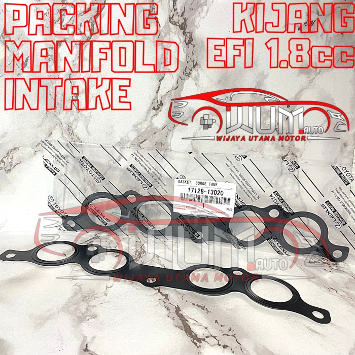 GASKET MANIFOLD INTAKE PACKING MANIFOL MINYAK 7K KIJANG EFI 1.8 ...