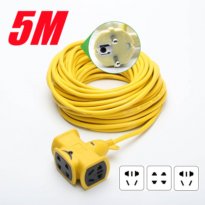 Extension Cord Extra-long Plug-in Strip 10M/20M/30M Electric Vehicle ...