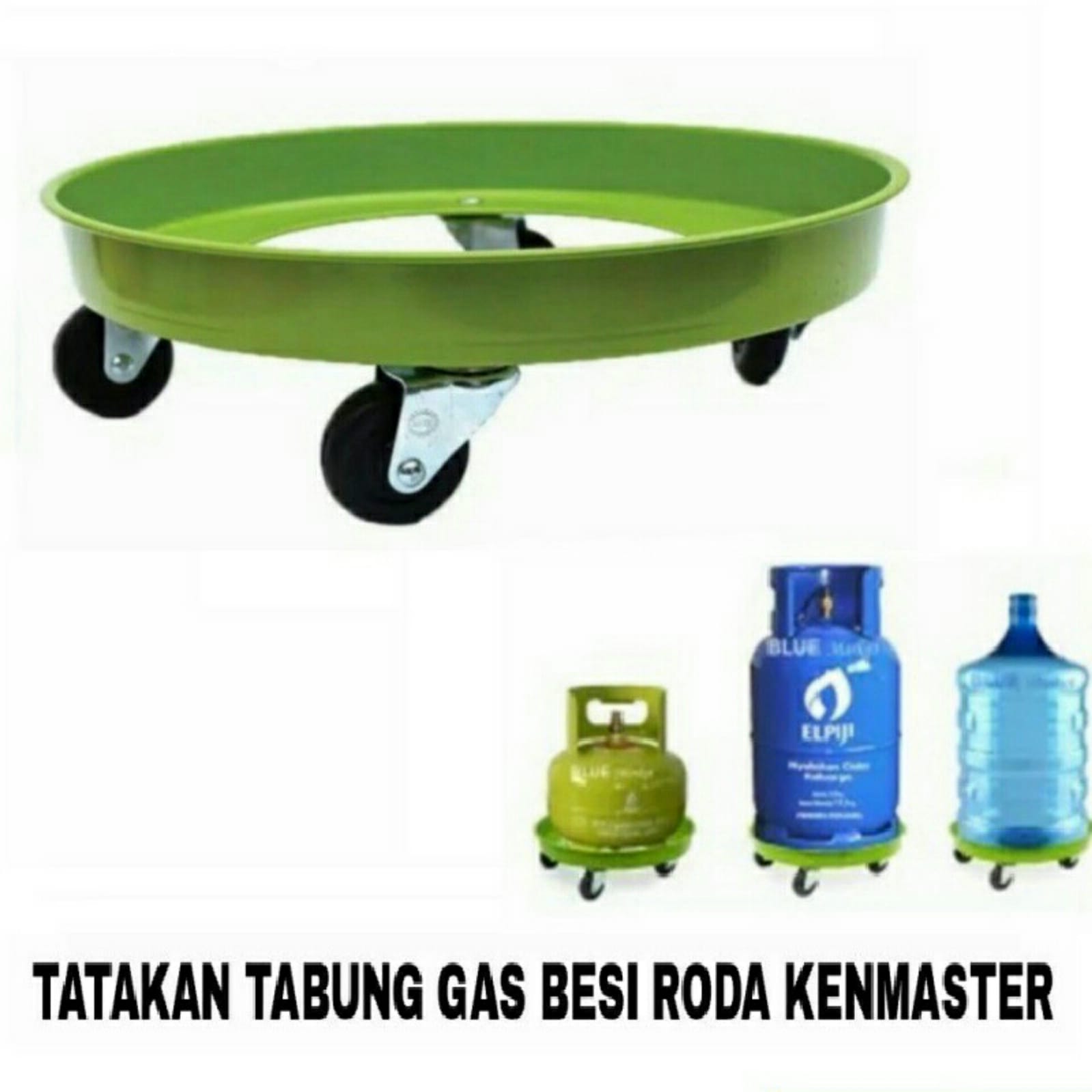 Tatakan Tabung Gas Besi Roda Tabung Gas Galon | Lazada Indonesia