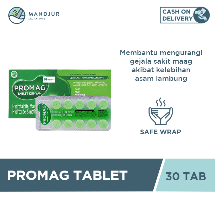 Promag - Obat Sakit Maag dan Asam Lambung | Lazada Indonesia