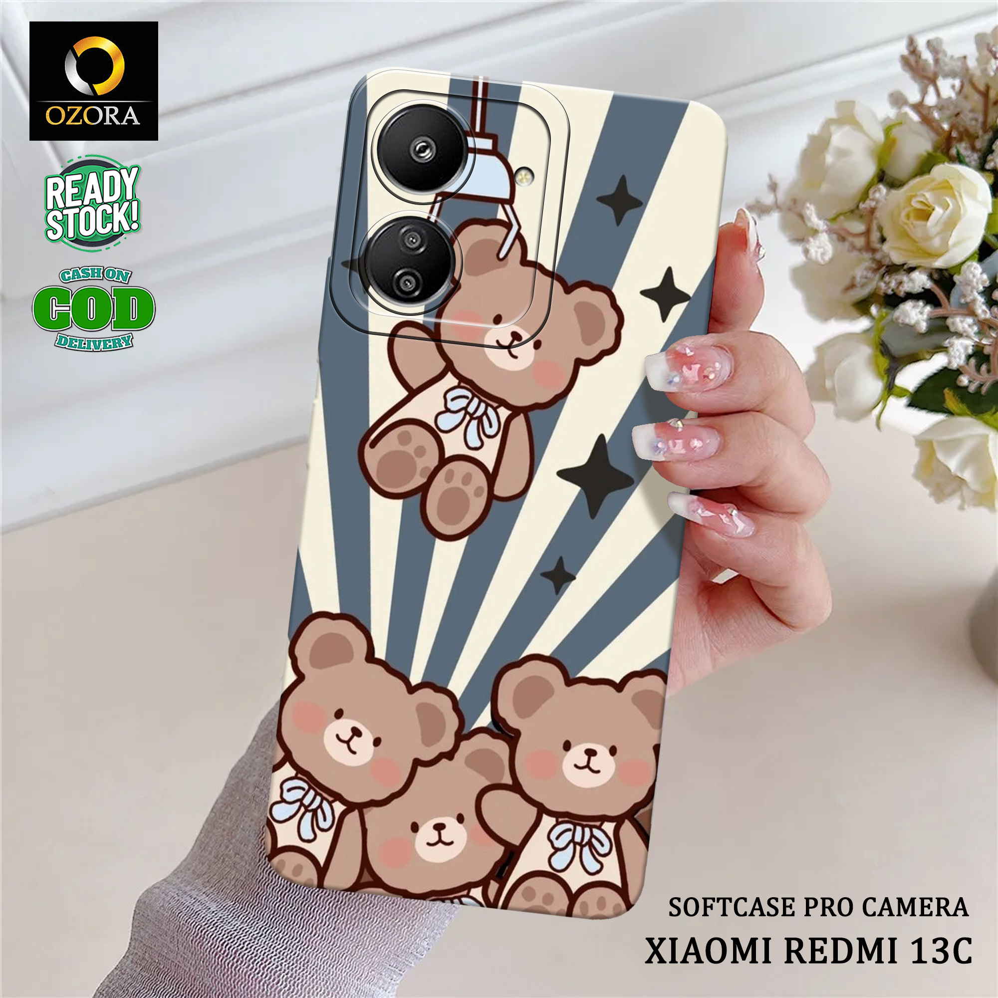 Case Xiaomi Redmi 13C - Fashion Case KARTUN - Casing Hp Xiaomi Redmi ...