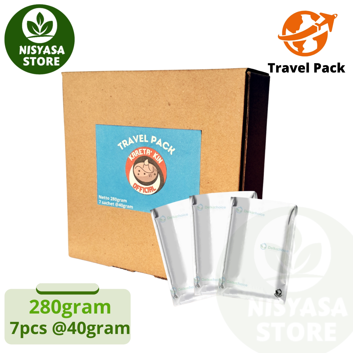 Travel Pack Beras Porang Kareta Kin Sachet konjac shirataki rice ...