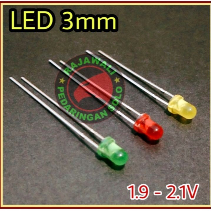 LED DIODA 3MM LED DIODE 3MM 10PCS | Lazada Indonesia