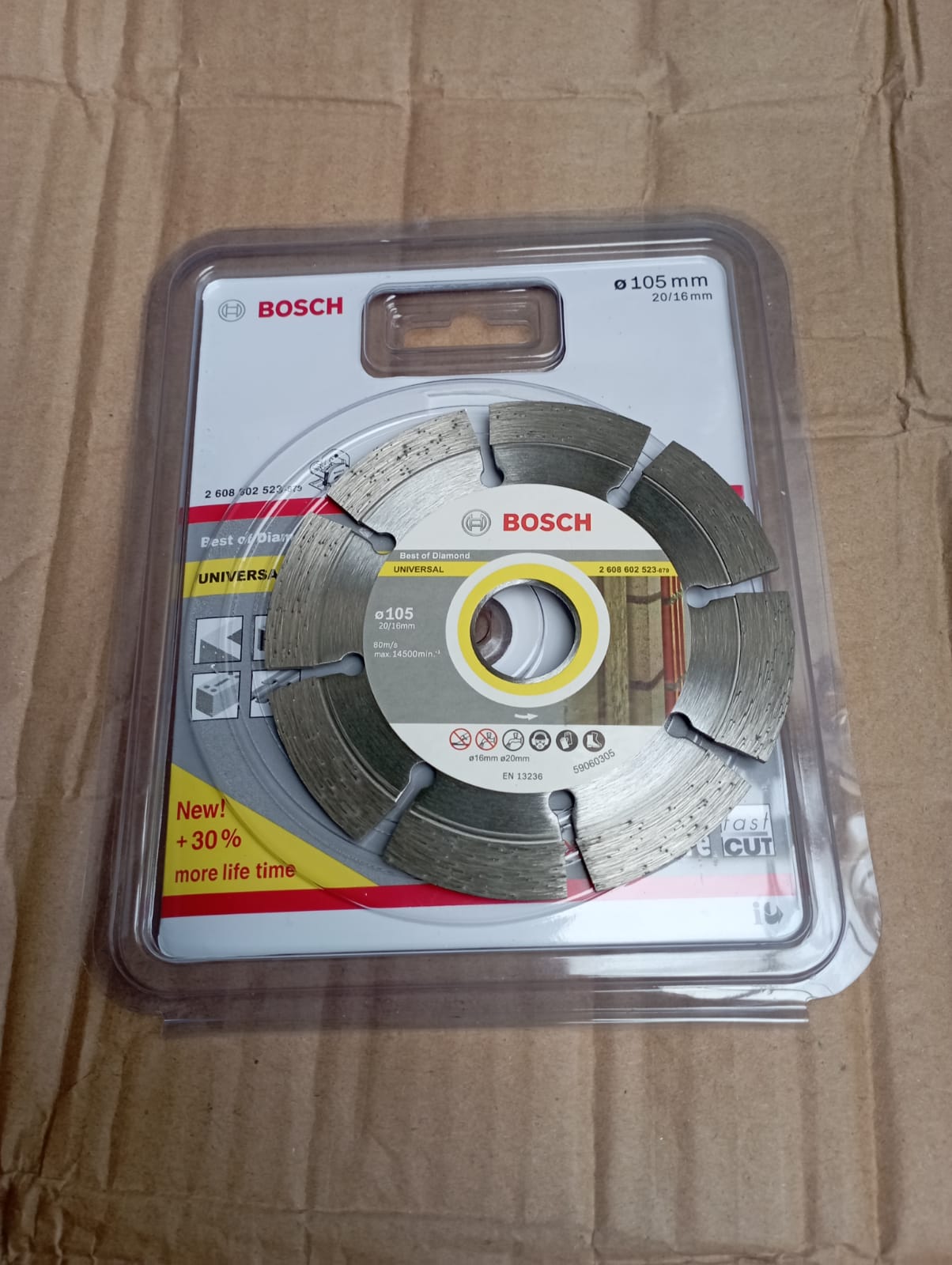 Mata Gerinda biasa 105mm 20/16mm Pisau Potong Granit Keramik / Mata ...
