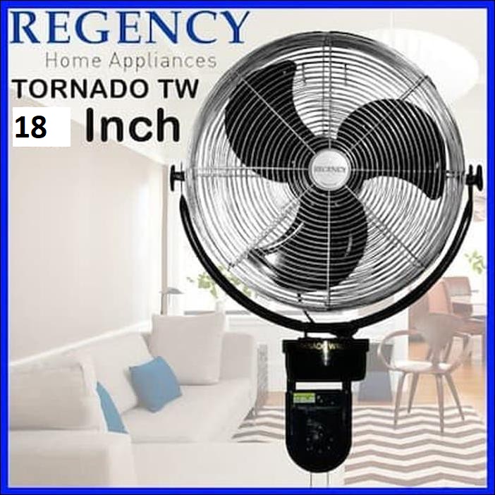 Regency 18 / 45 cm Tornado Wall Fan / Kipas Angin Dinding TW-18 ...