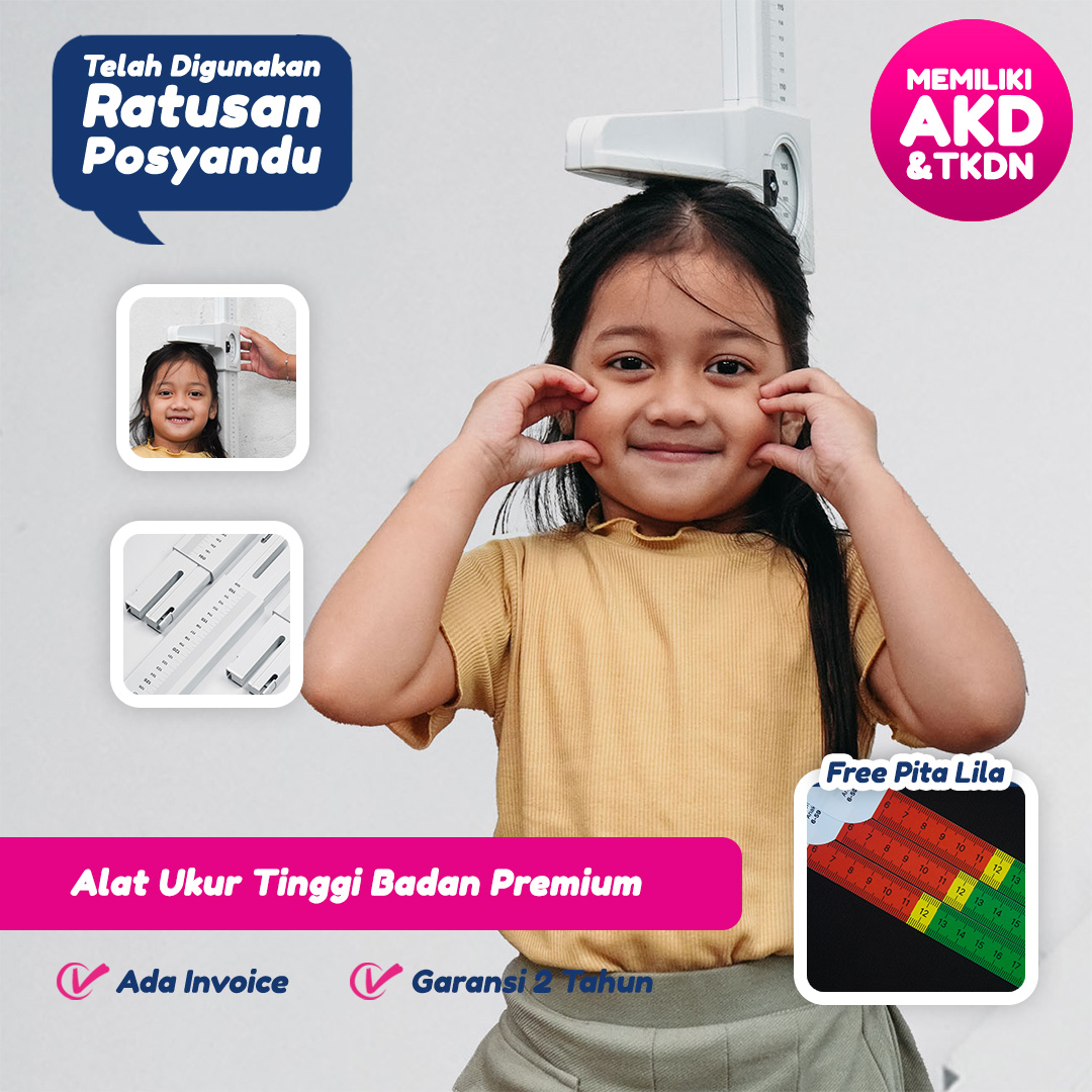 Stadiometer ABS untuk Mengukur Tinggi Badan/Alat Tinggi Badan/Pengukur ...