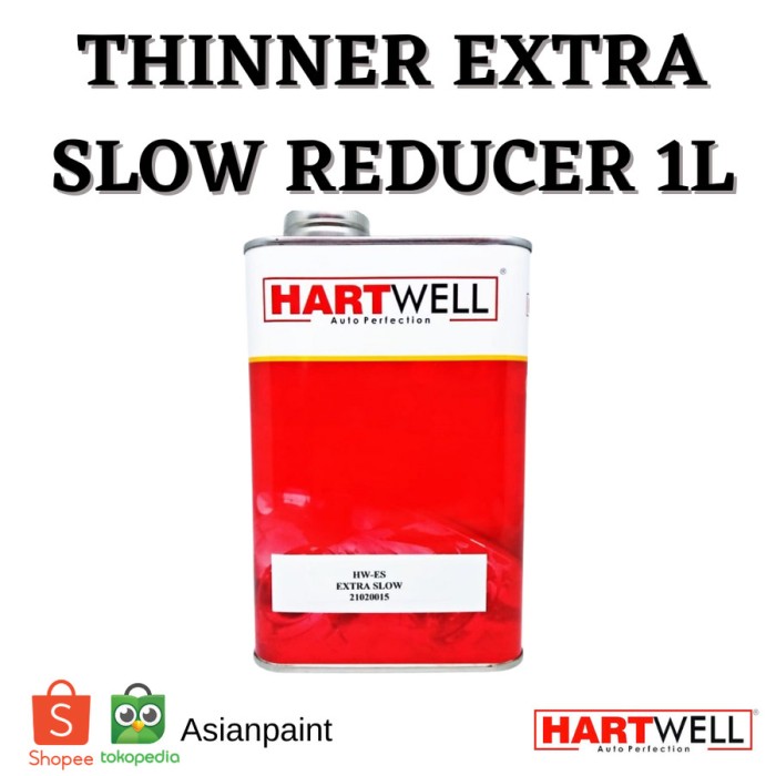 Hartwell Thinner Medium/Slow/Extra Slow/Degreaser 1 liter | Lazada ...