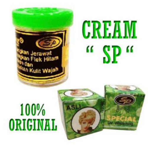 KRIM - CREAM SP HIJAU ASLI SPECIAL UV. WHITENING 25 GRAM | Lazada Indonesia