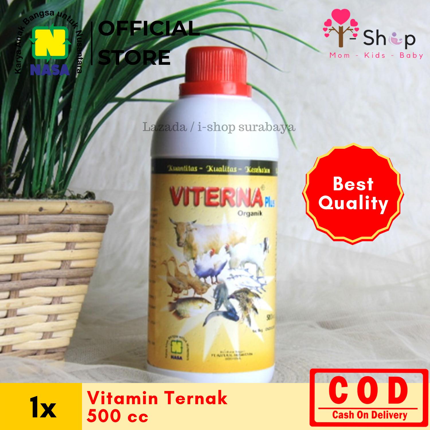 NASA - Viterna Nasa - Vitamin Ternak Natural - Fiterna - Kemasan 500 cc ...