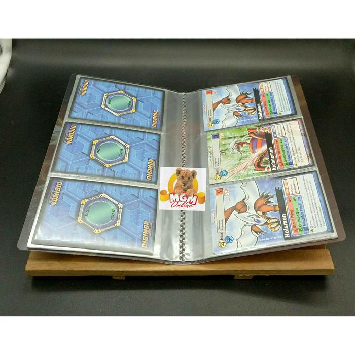 Laris Banget Album Digimon - Tempat Kartu Digimon Trading Card Game tampung 120card | Lazada ...