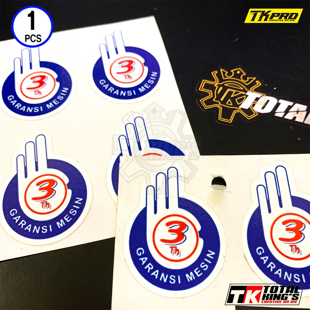 STIKER STICKER GARANSI 3 TAHUN YAMAHA UNIVERSAL | Lazada Indonesia