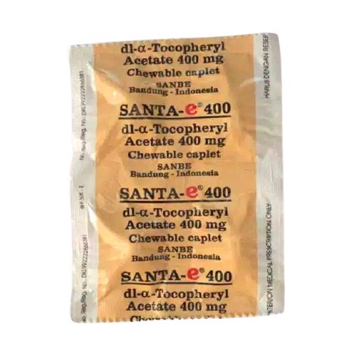 SANTA E 400 IU | VITAMIN E KAPLET KUNYAH | Lazada Indonesia