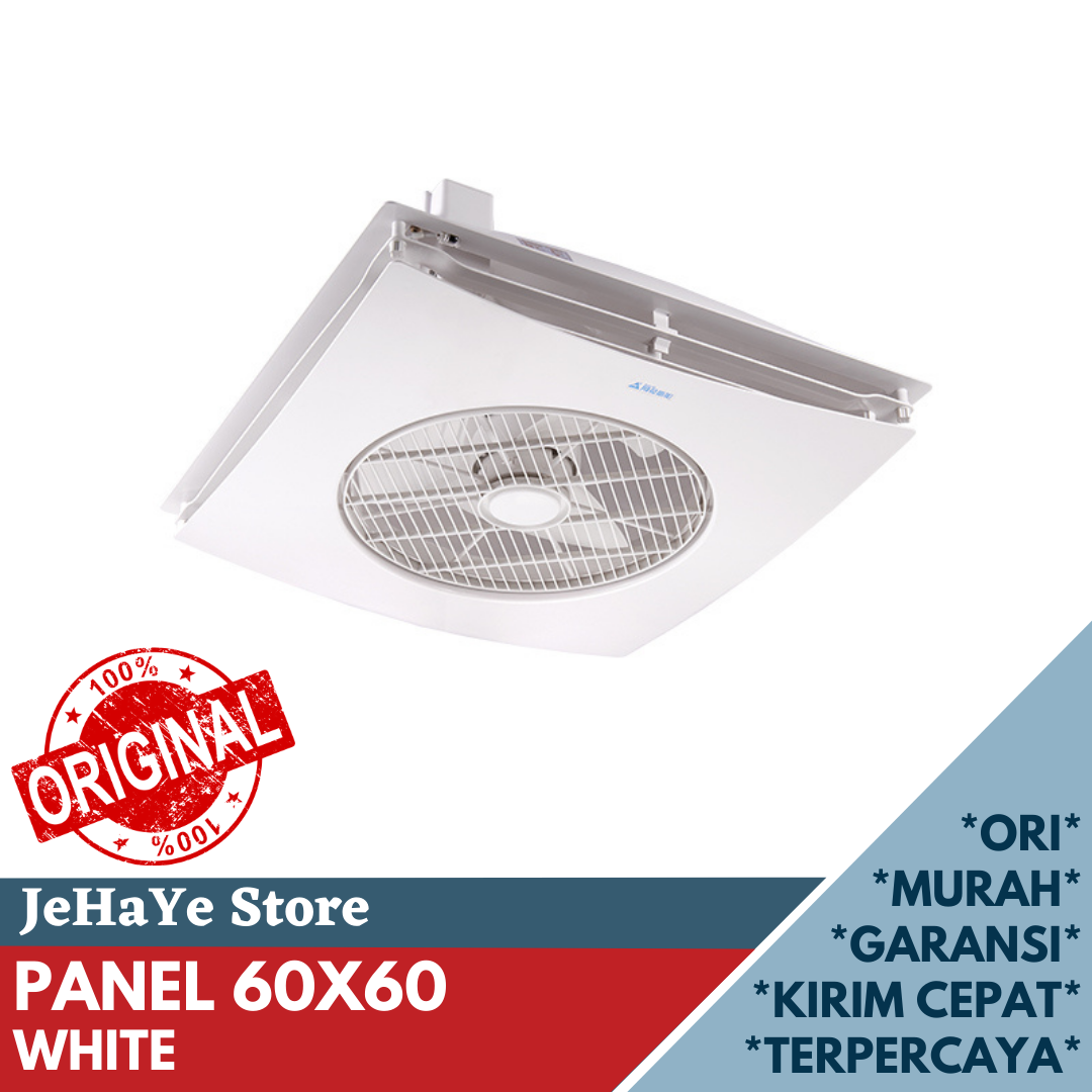 MT Edma, Panel 60x60, Kipas Angin Gantung Plafond, Remote Control ...