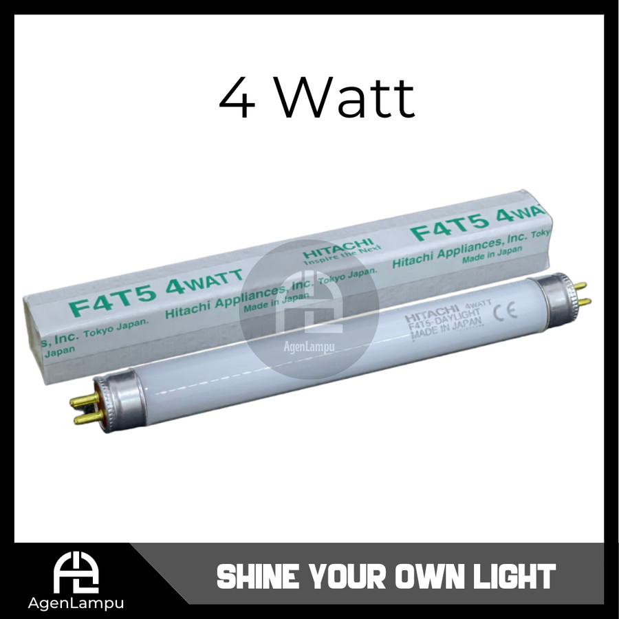 HITACHI Lampu TL T5 4 Watt DAYLIGHT (6500k) | Lazada Indonesia