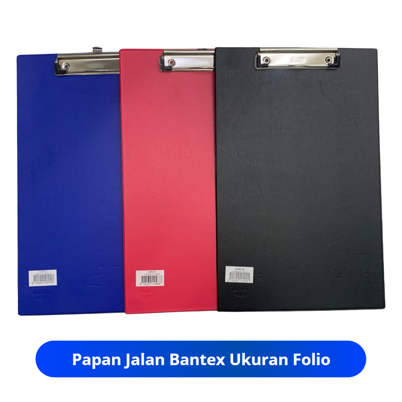 Papan Jalan Bantex Ukuran Folio / Clipboard Bantex / Papan Ujian ...
