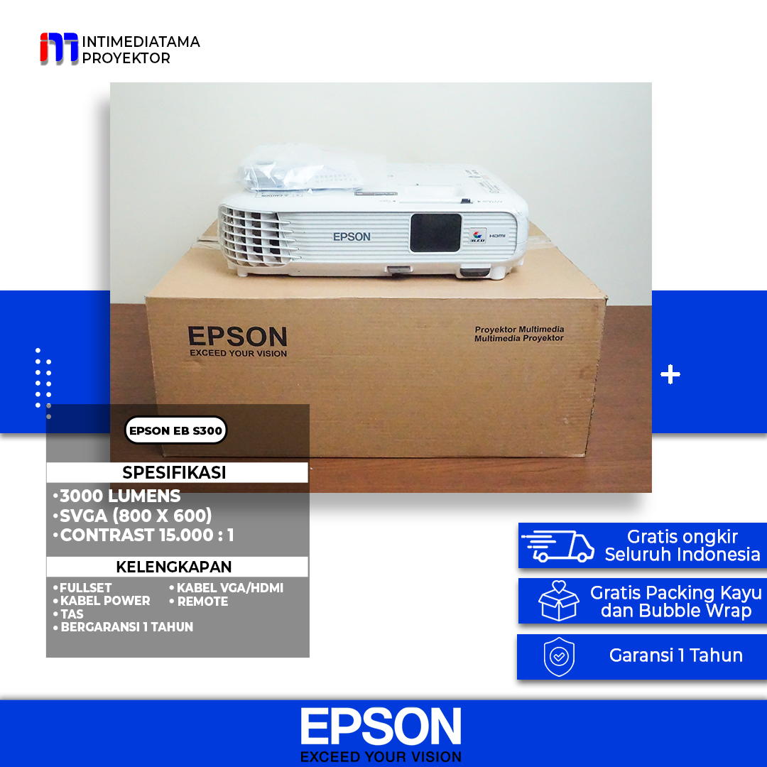 Proyektor Epson EB-S300 | Lazada Indonesia