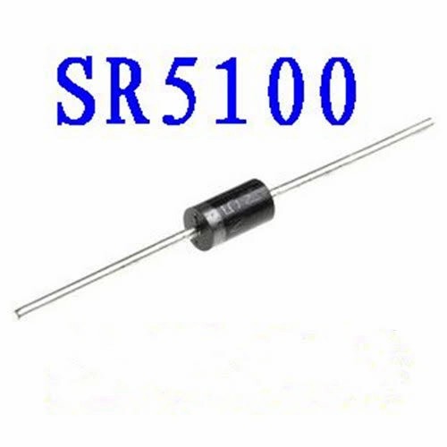 10 Buah 10Pcs SR5100 SB5100 MIC Schottky Barrier Diode Dioda SR510 Do-201 100V 5A | Lazada Indonesia