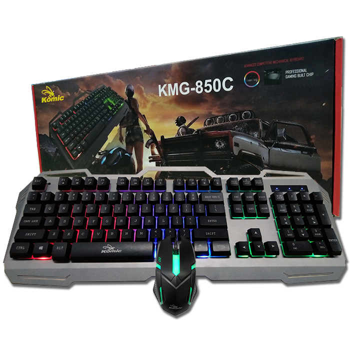 Keyboard Mouse Gaming Komic KMG 850C | Lazada Indonesia