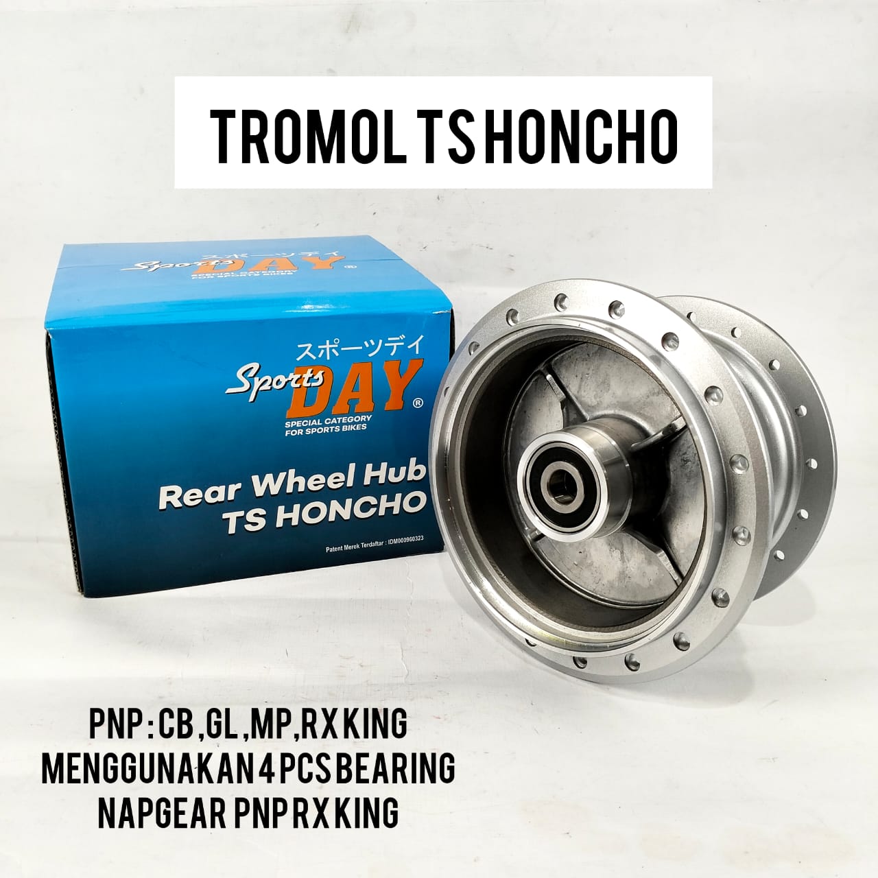 Tromol Belakang TS HONCHO pnp CB MP GL TIGER napgir pnp king tutup king ...