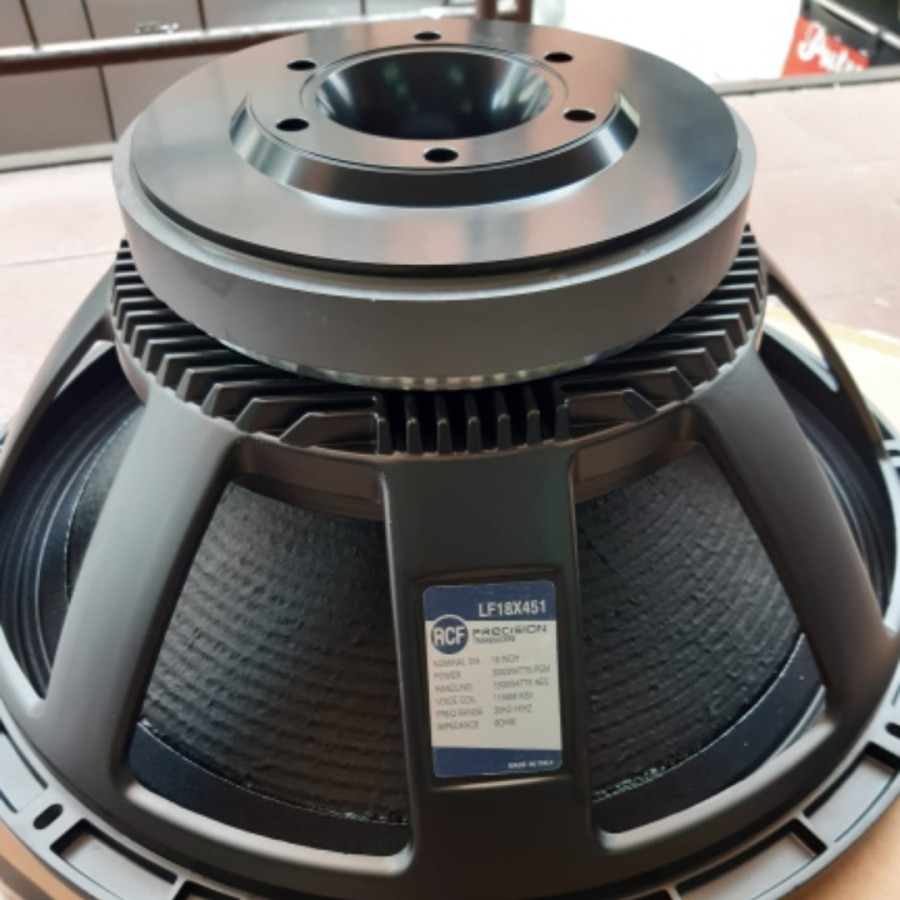speaker komponen rcf lf18x451 18 x451 18inch subwoofer | Lazada Indonesia