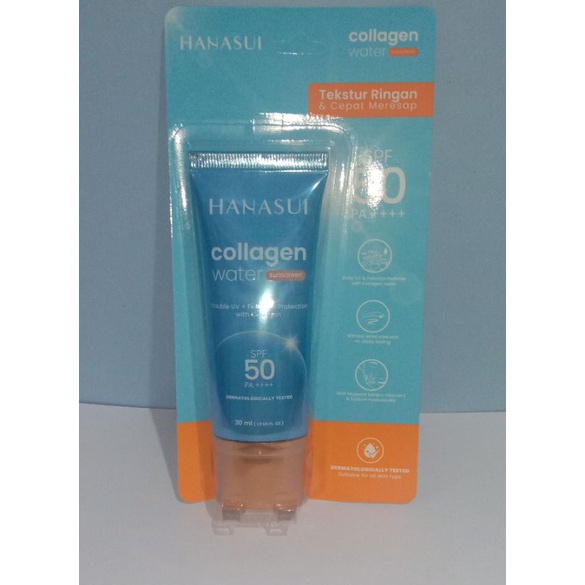 HANASUI COLLAGEN WATER SUNSCREEN SPF 50 PA++++ | Lazada Indonesia