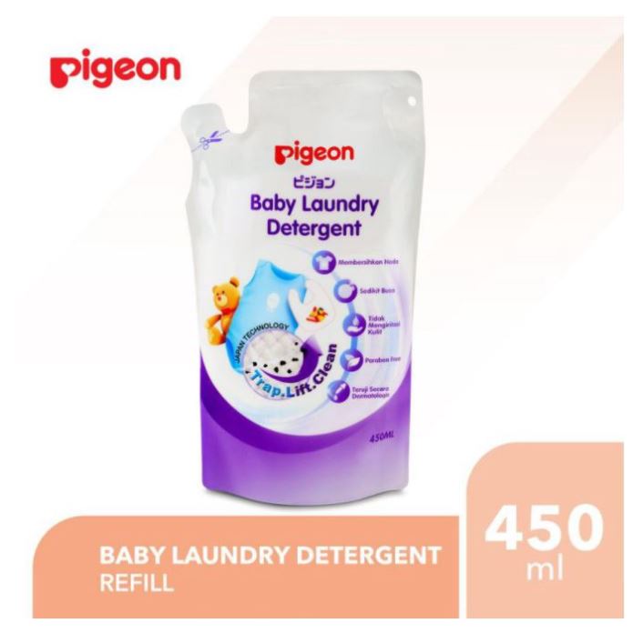 [REFILL] [450ML] Pigeon Baby Laundry Detergen / Sabun Cair Pigeon ...