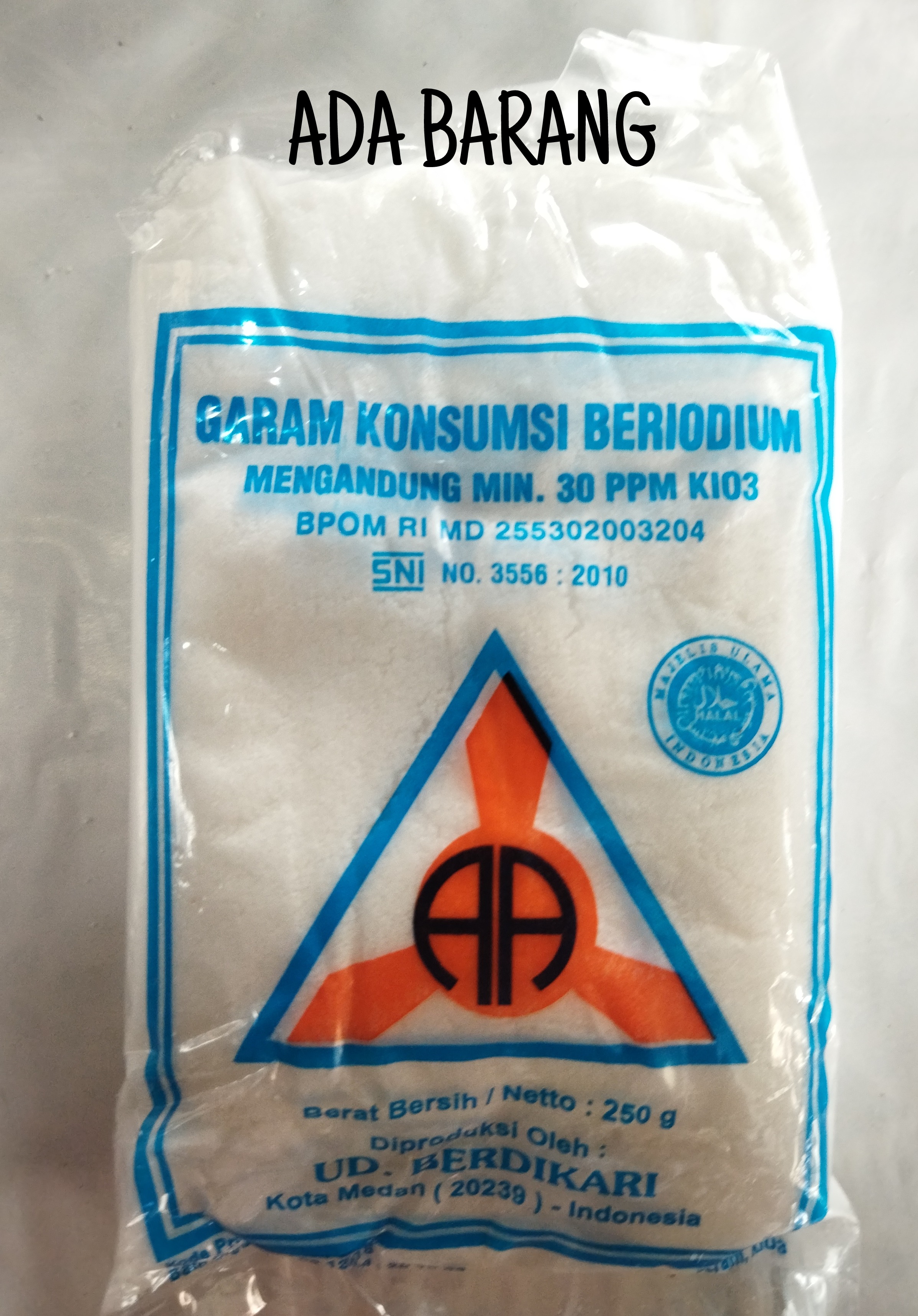 Garam Gurih AA Bersodium 250 Gram | Lazada Indonesia