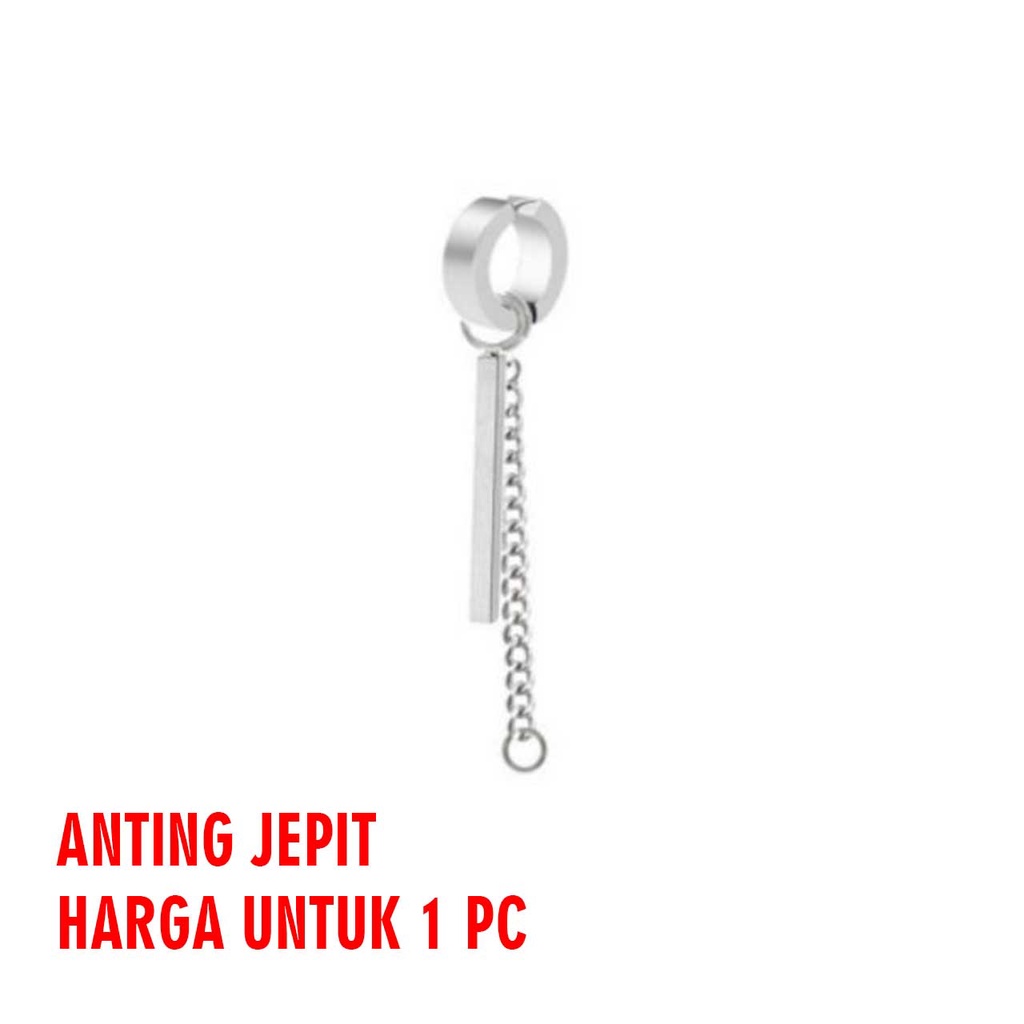 Anting bts korea anting bangtan anting pria model tusuk klip jepit ...