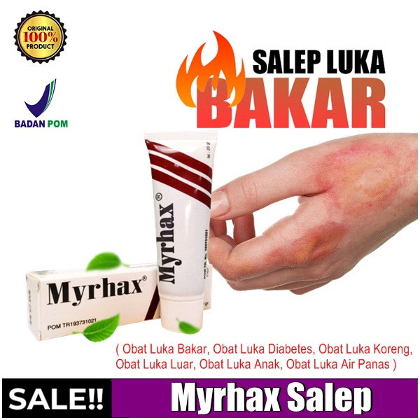PROMO salep luka myrhax bisul luka bakar salep luka bakar minyak panas ...