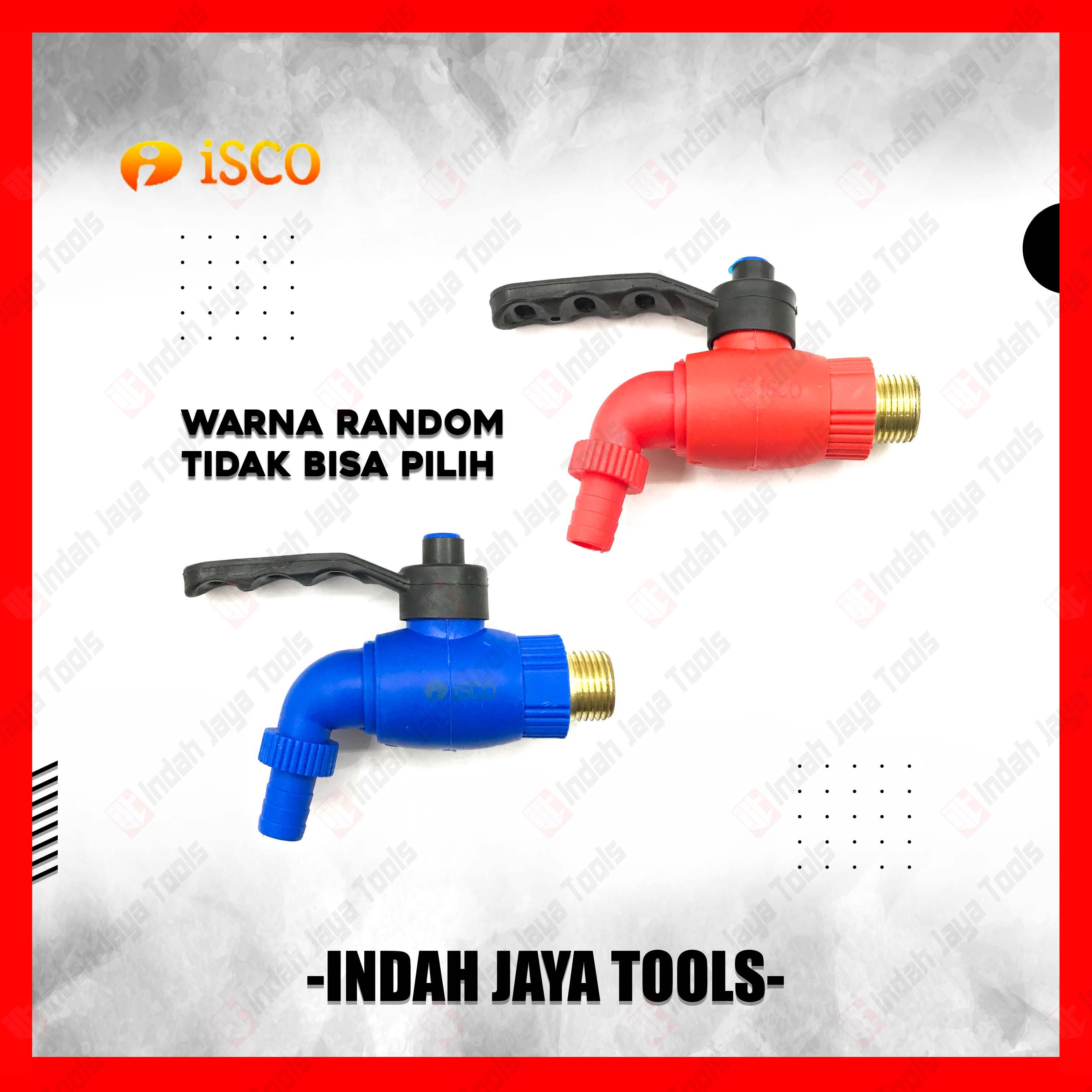 ISCO KRAN AIR Plastik Jumbo 1/2 Inch - Keran Air Cuci Tembok Taman ...