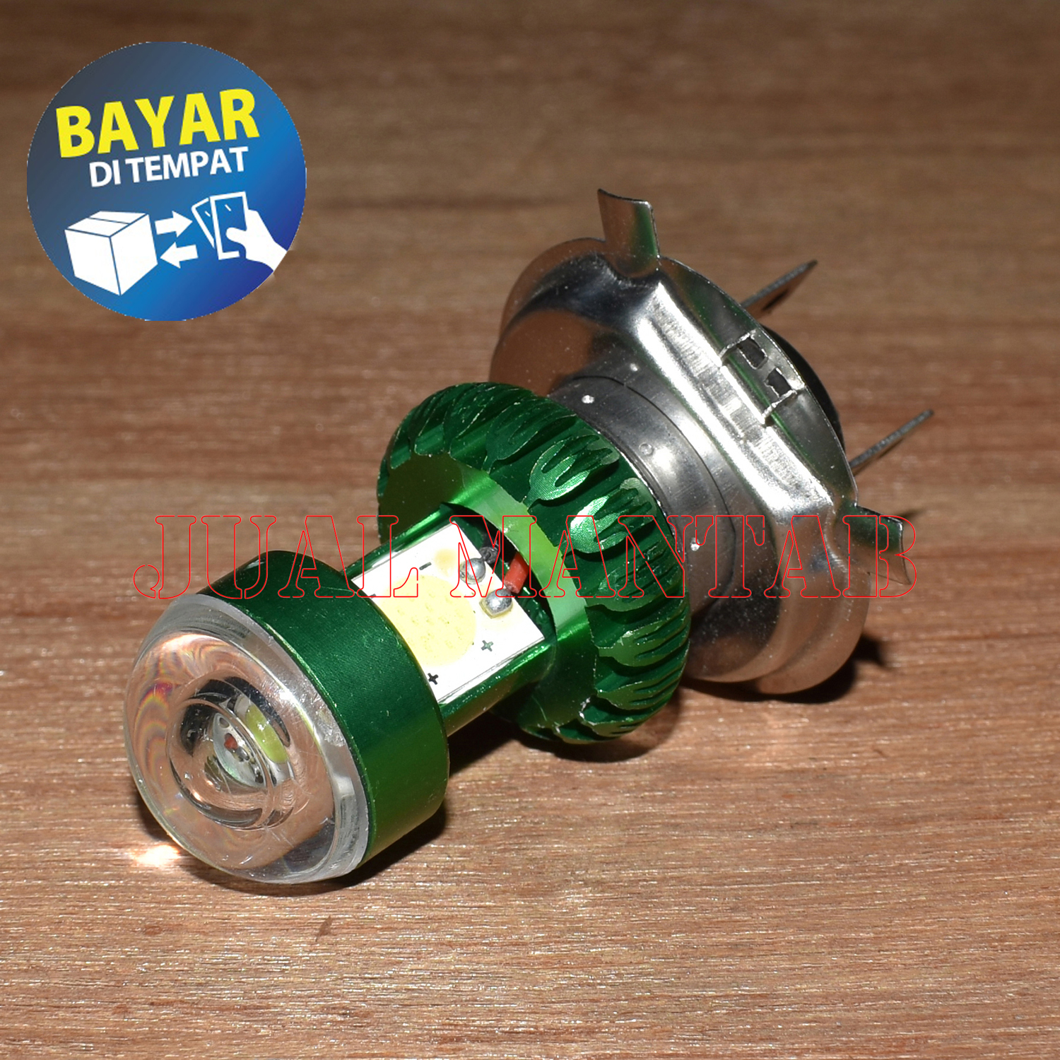 Variasi Lampu Led Colok Depan Motor Songket H4 Angel Eyes Arus DC ...