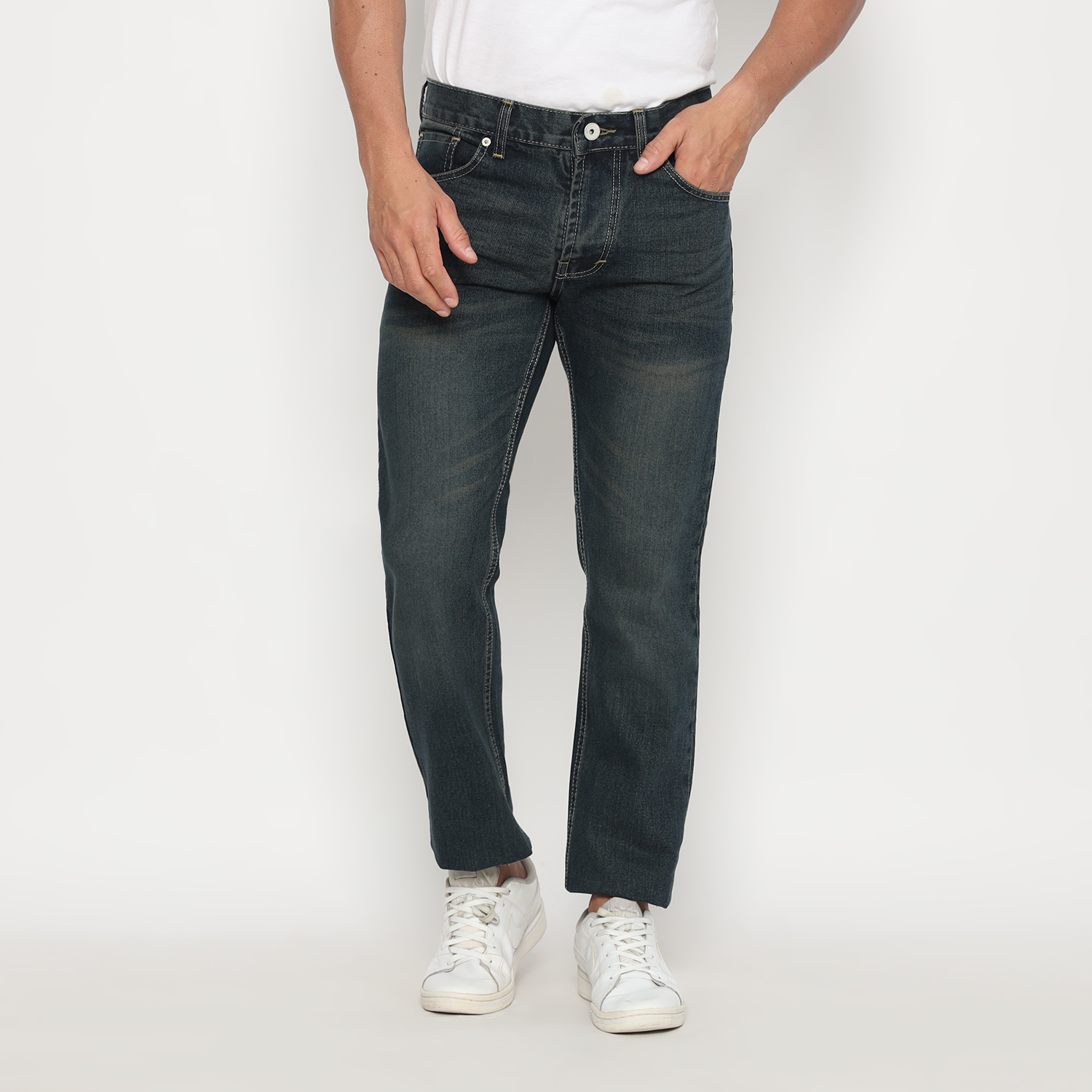 Trondheim Celana Denim Reguler Sviger Dark Tink | Lazada Indonesia