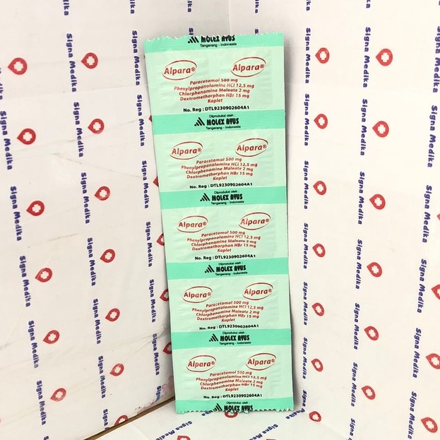 Alpara Isi 10 Kaplet - Obat Batuk & Flu | Lazada Indonesia