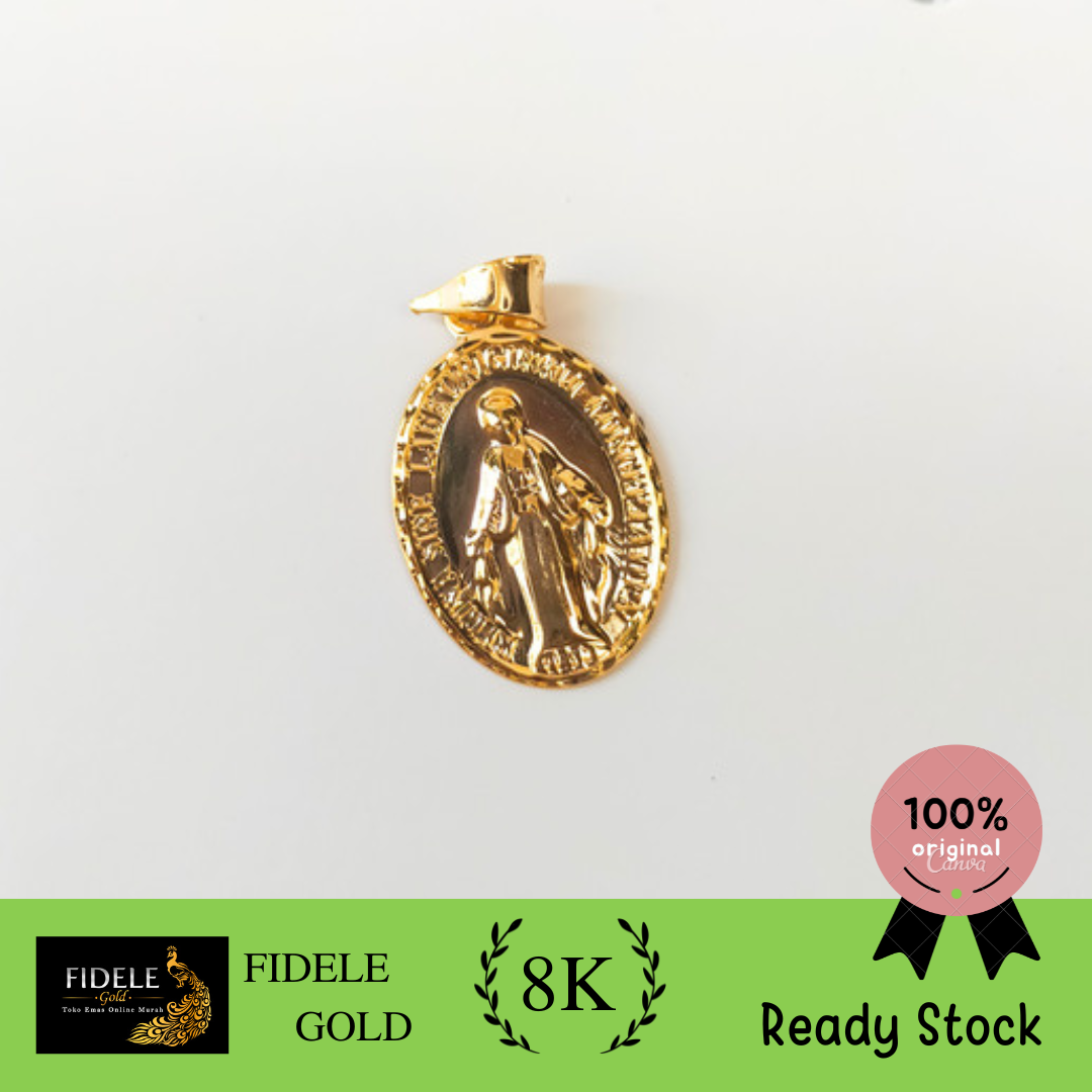 Liontin Bunda Maria Fashion liontin salib liontin yesus liontin emas ...