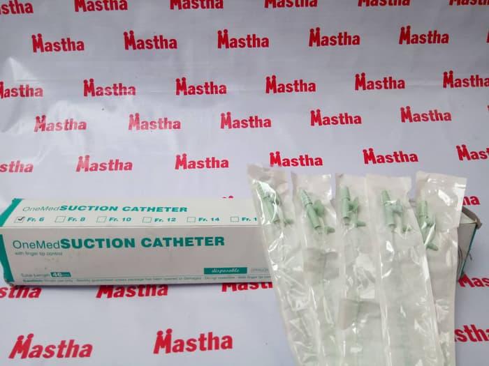 Selang Suction Catheter Kateter Onemed 6FR Penghisap Lendir Cairan Box ...