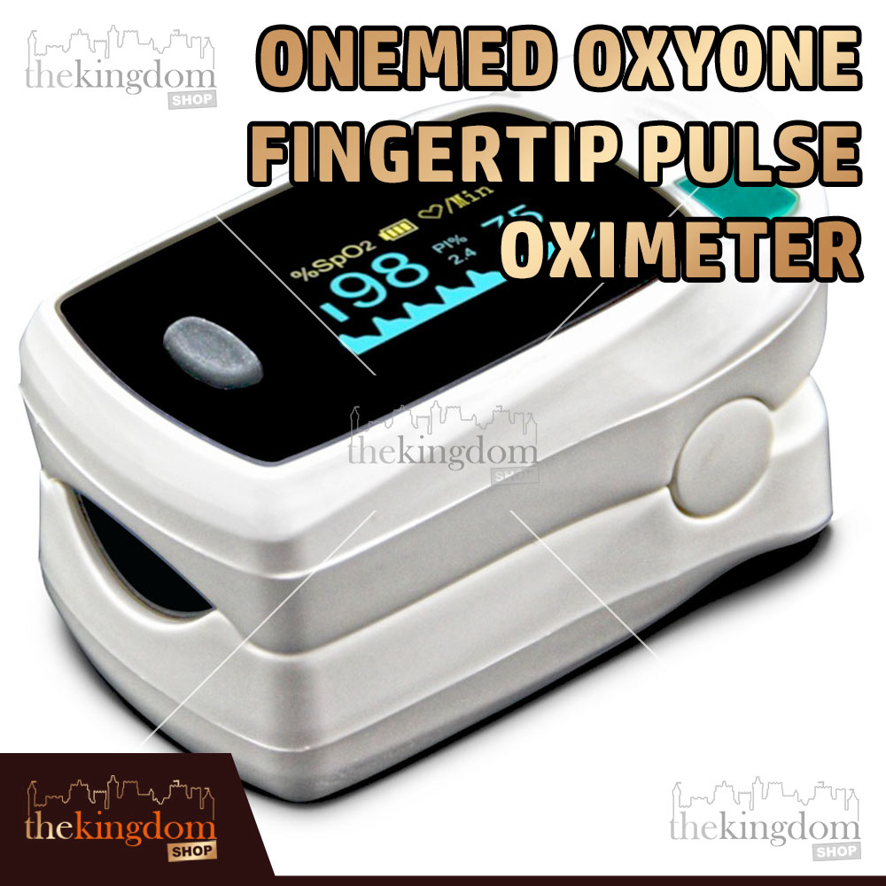 Onemed OxyONE Fingertip Pulse Oximeter Saturasi Oksigen Jari Oxymeter Oxy One | Lazada Indonesia