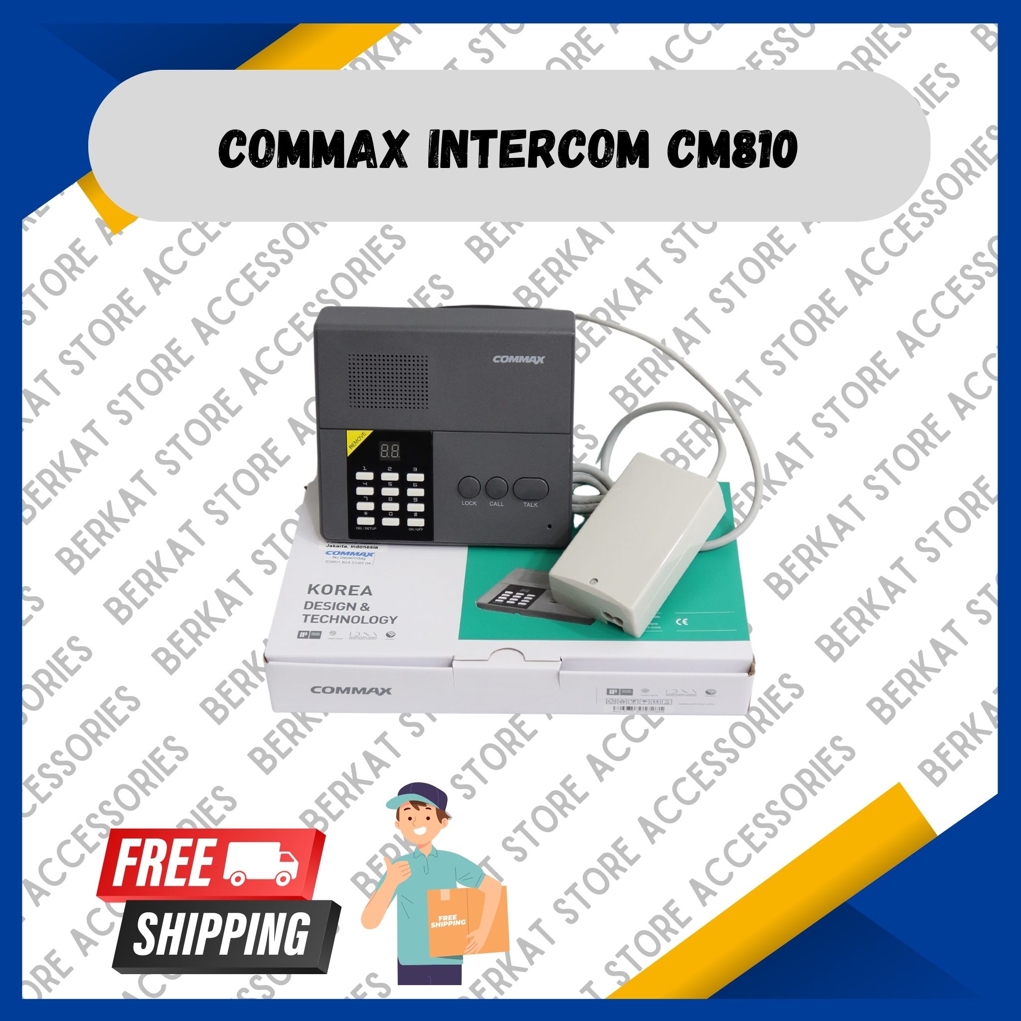 Intercom Commax CM-810 Intercom Commax CM 810 | Lazada Indonesia