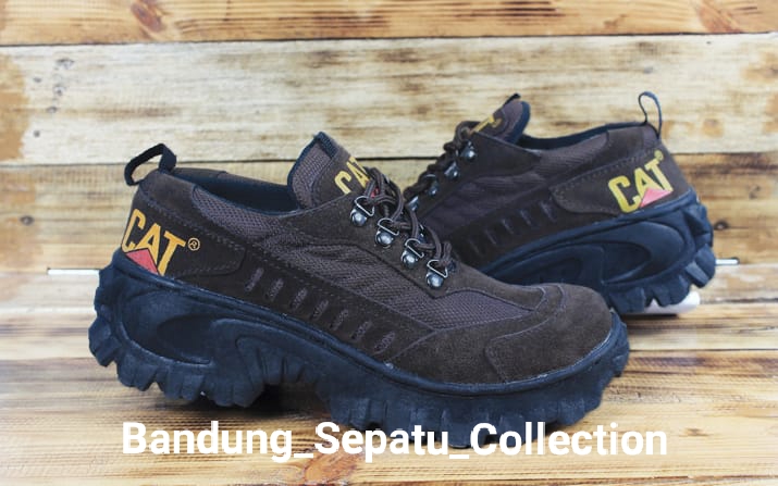 SEPATU PRIA CATTERPILLAR SEPATU COWOK SEPATU KERJA SEPATU SAFETY SEMI ...