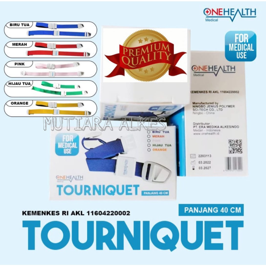 ONEHEALTH Torniquet Tourniquet Torniket Alat penjepit aliran darah ...