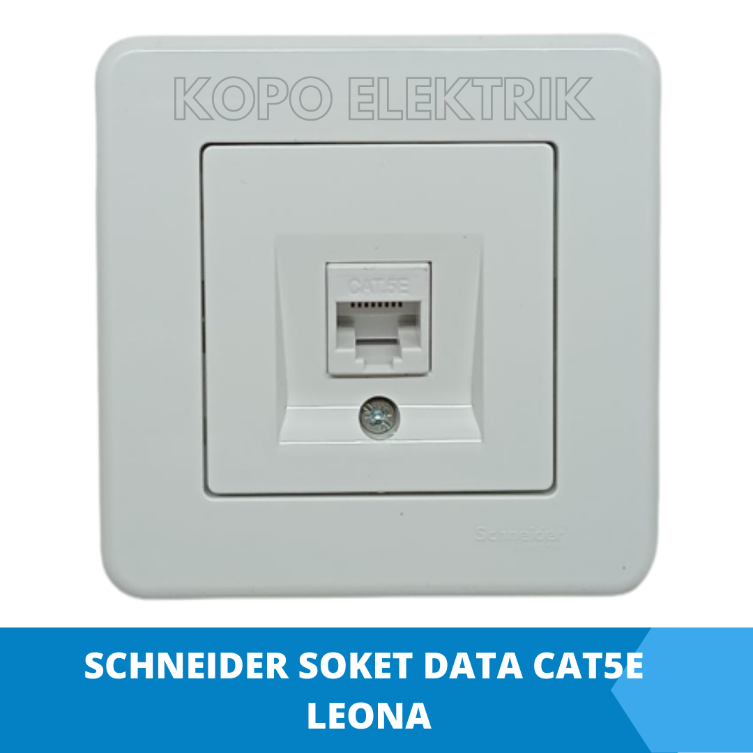 Schneider Soket Data Leona / Soket Data CAT5 / Data CAT 5 Leona ...