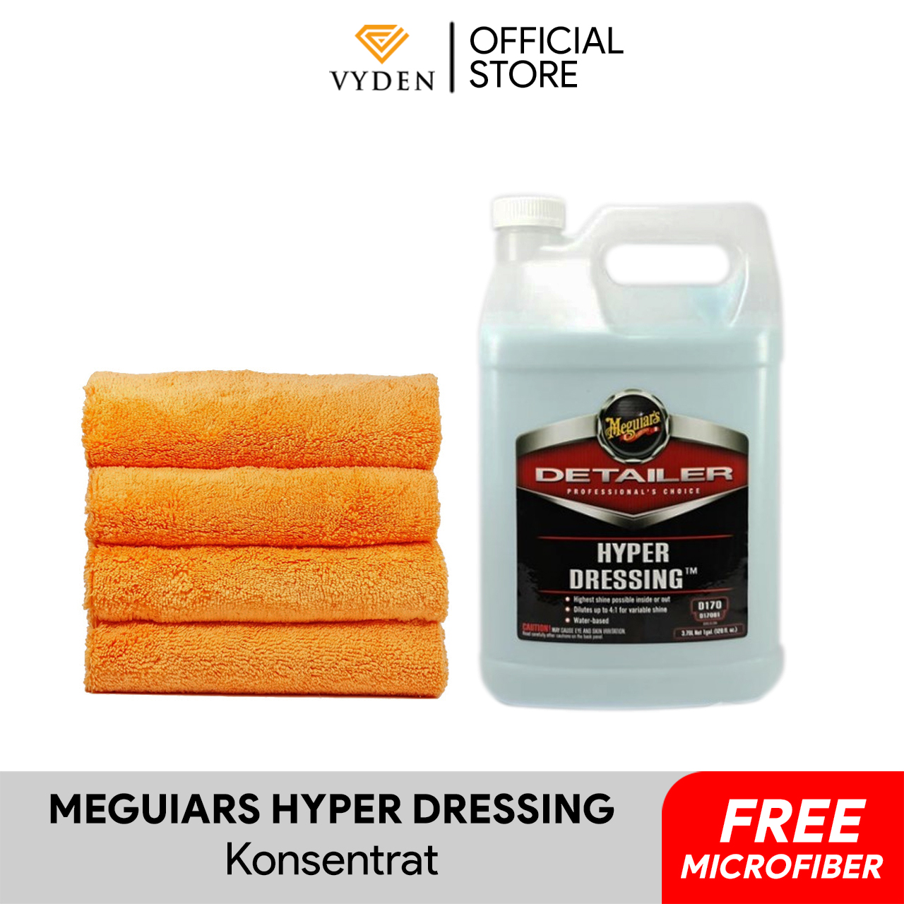 MEGUIARS D170 Hyper Dressing 3780ml Galon Waterbased Dressing ...
